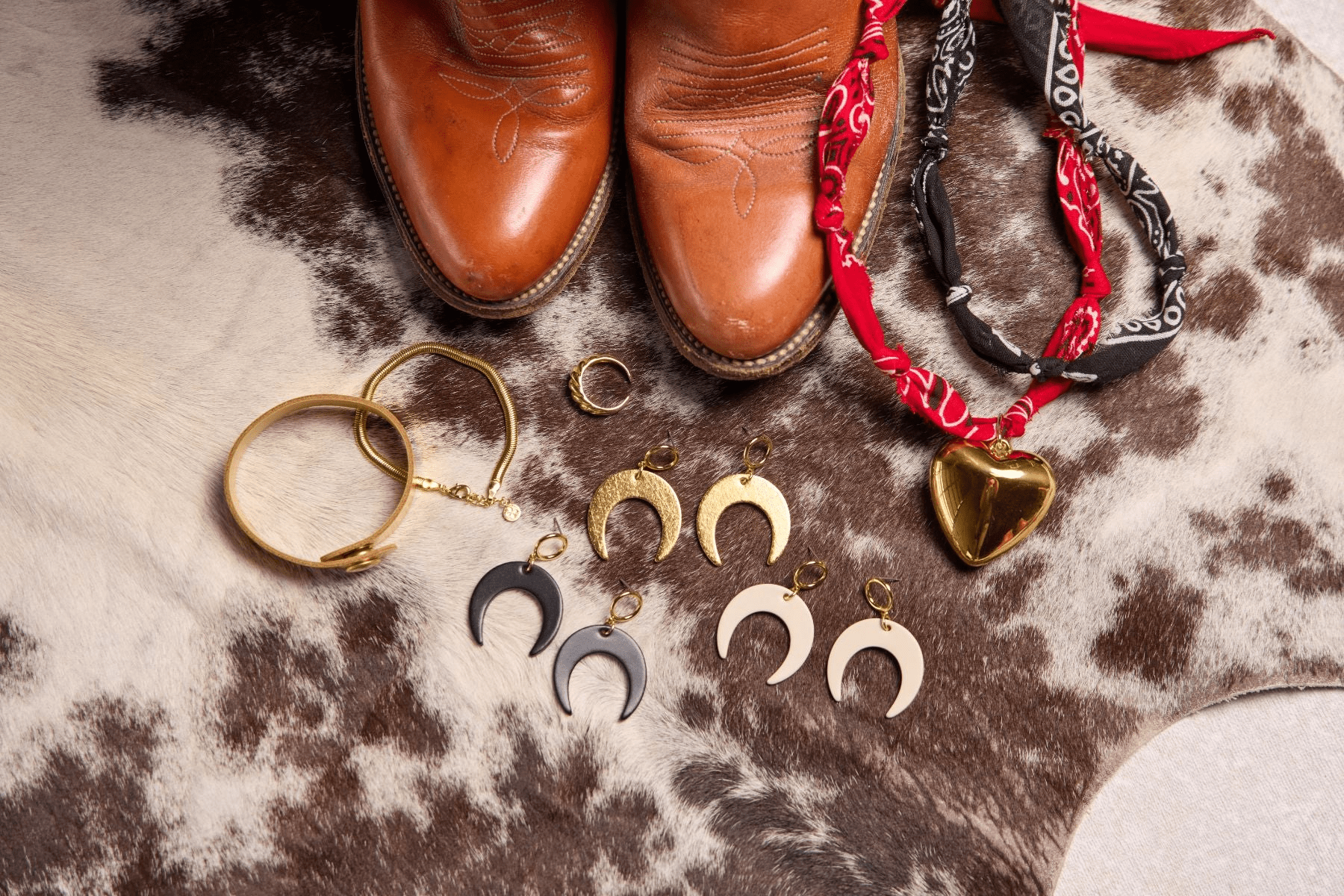 The Western Collection - Nickel & Suede