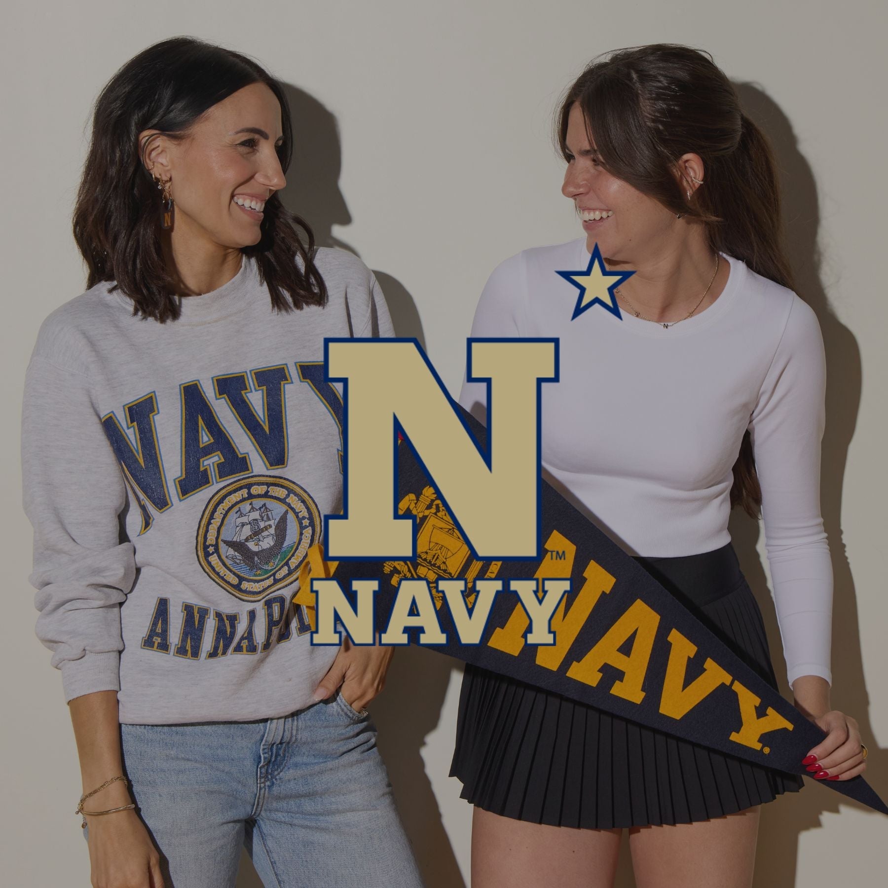 US Naval Academy | Athletic Dept. | Nickel & Suede