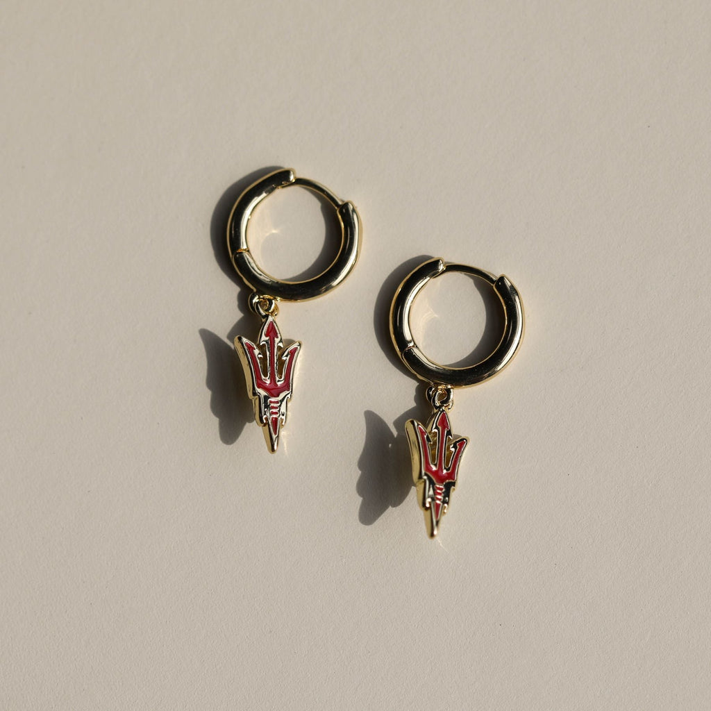 Arizona State University Pitchfork Huggies - Nickel & Suede