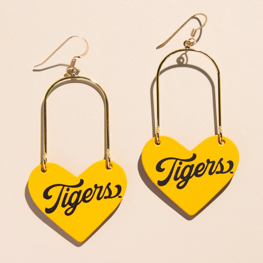 Missouri Gold University of Missouri Tigers Script Heartthrobs - Nickel ...