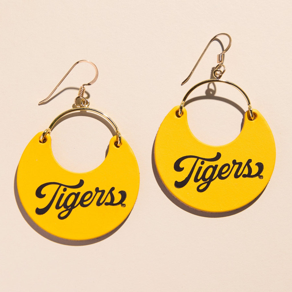 Missouri Gold University of Missouri Tigers Script Ninas - Nickel & Suede
