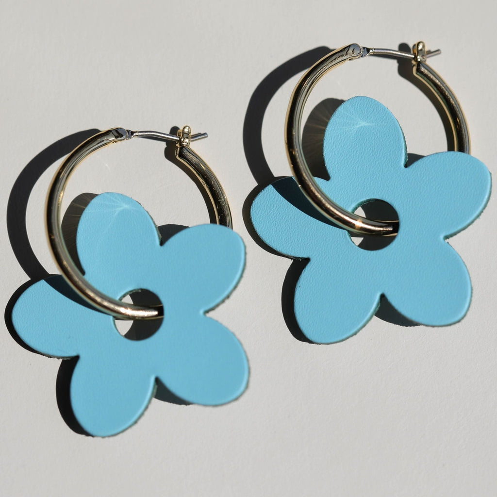 Lagoon Petal Charms | Customizable Jewelry | Nickel & Suede
